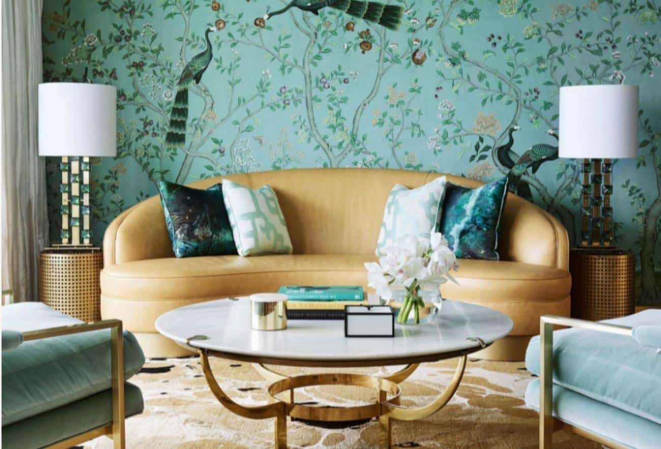 Unique Hand-painted Wallpaper to Elevate Any Space