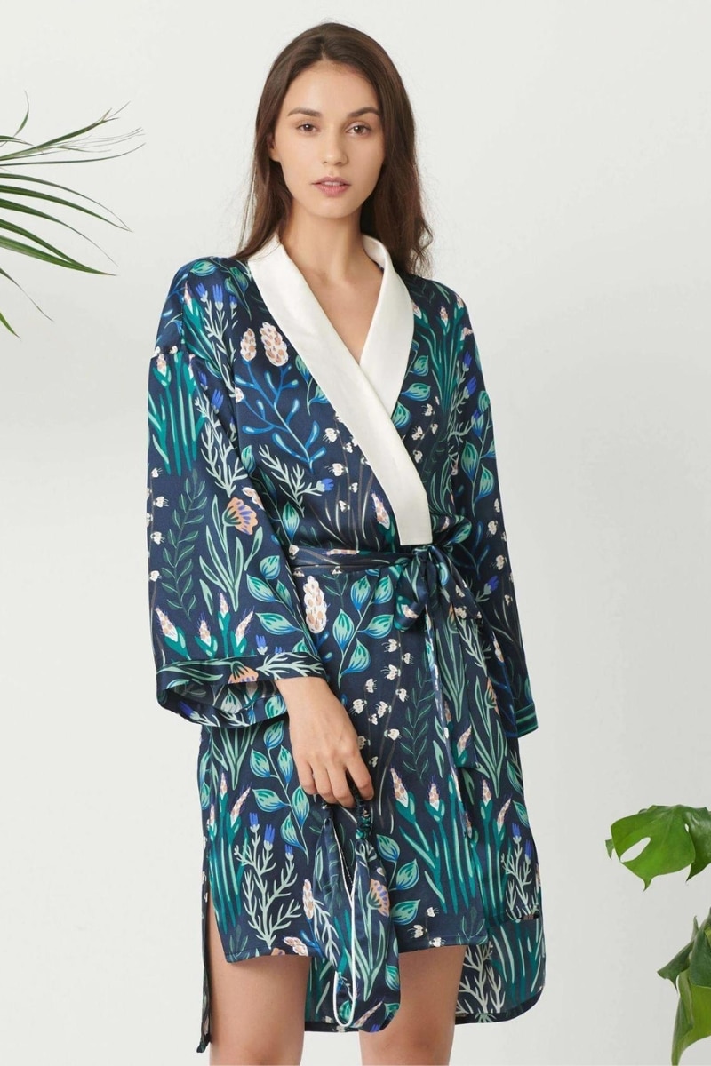 Best Women's Silk Robes and Kimonos to Lounge in Luxury